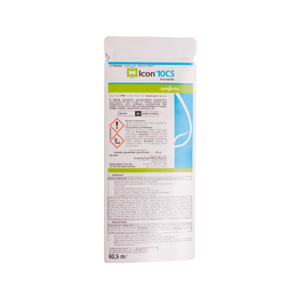 Icon 10CS Insecticide - Klein Kooperasie