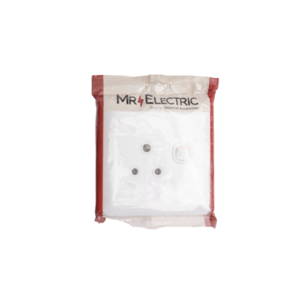 MR Electric Single Switch Switched Socket - Klein Kooperasie